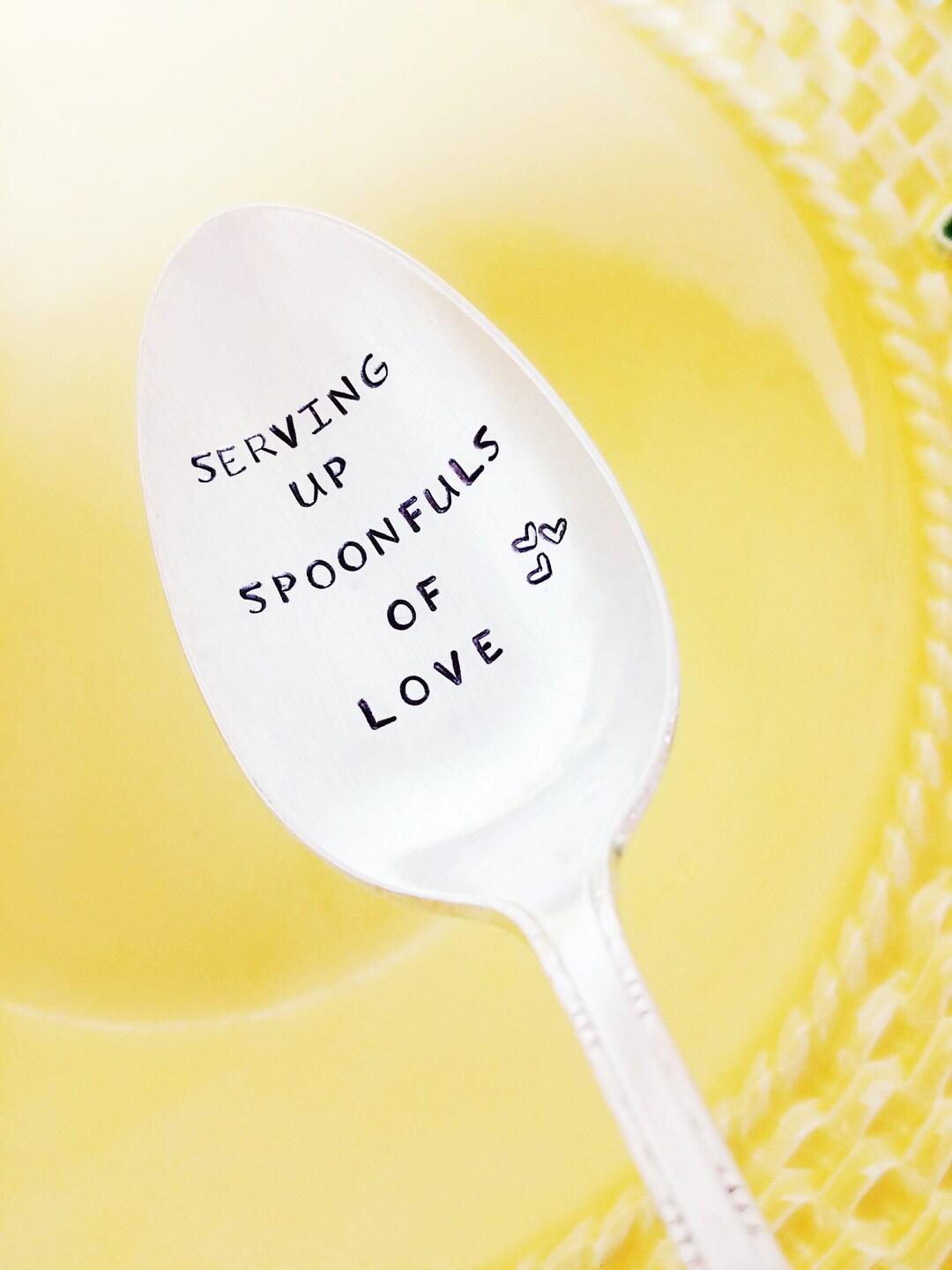 Serving up Spoonfuls of Love Serving Spoon / Table Decor / Serving ...