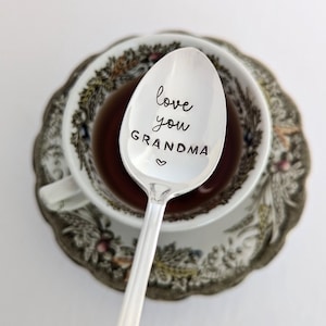 Gift for Grandma | Mother's Day Gift | Love You Grandma Spoon ...
