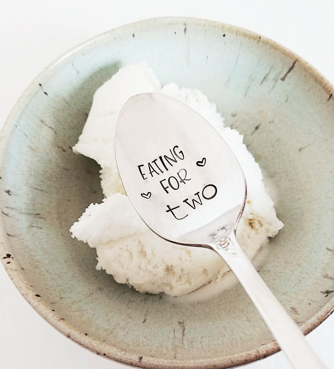 Eating for Two Spoon | Pregnant Friend Gift | Pregnancy Gift | Baby ...