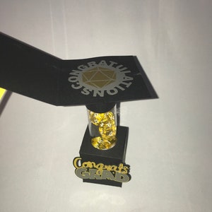 Graduation Dice Tube Card - Etsy