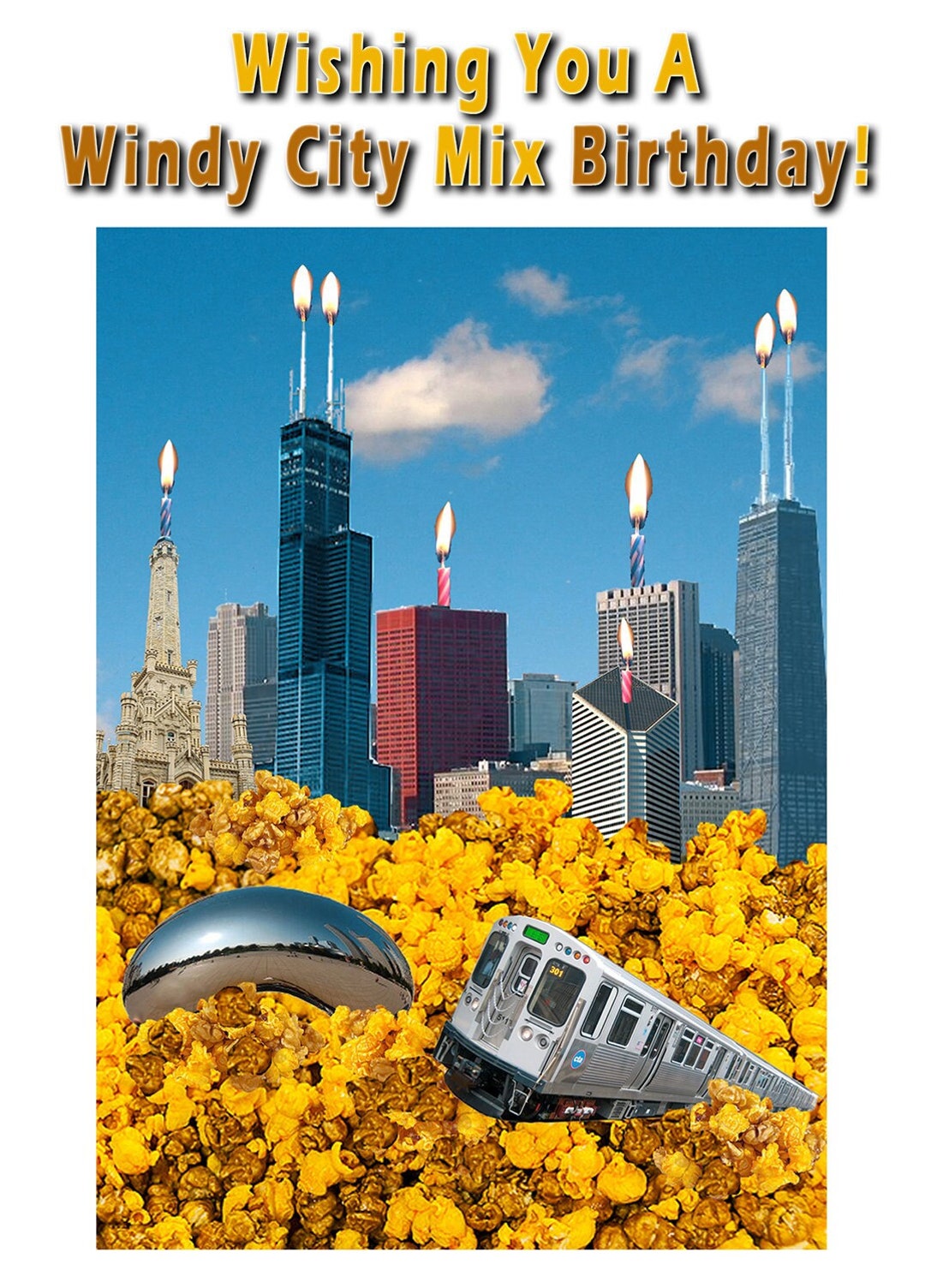Windy City Mix Happy Birthday - Etsy