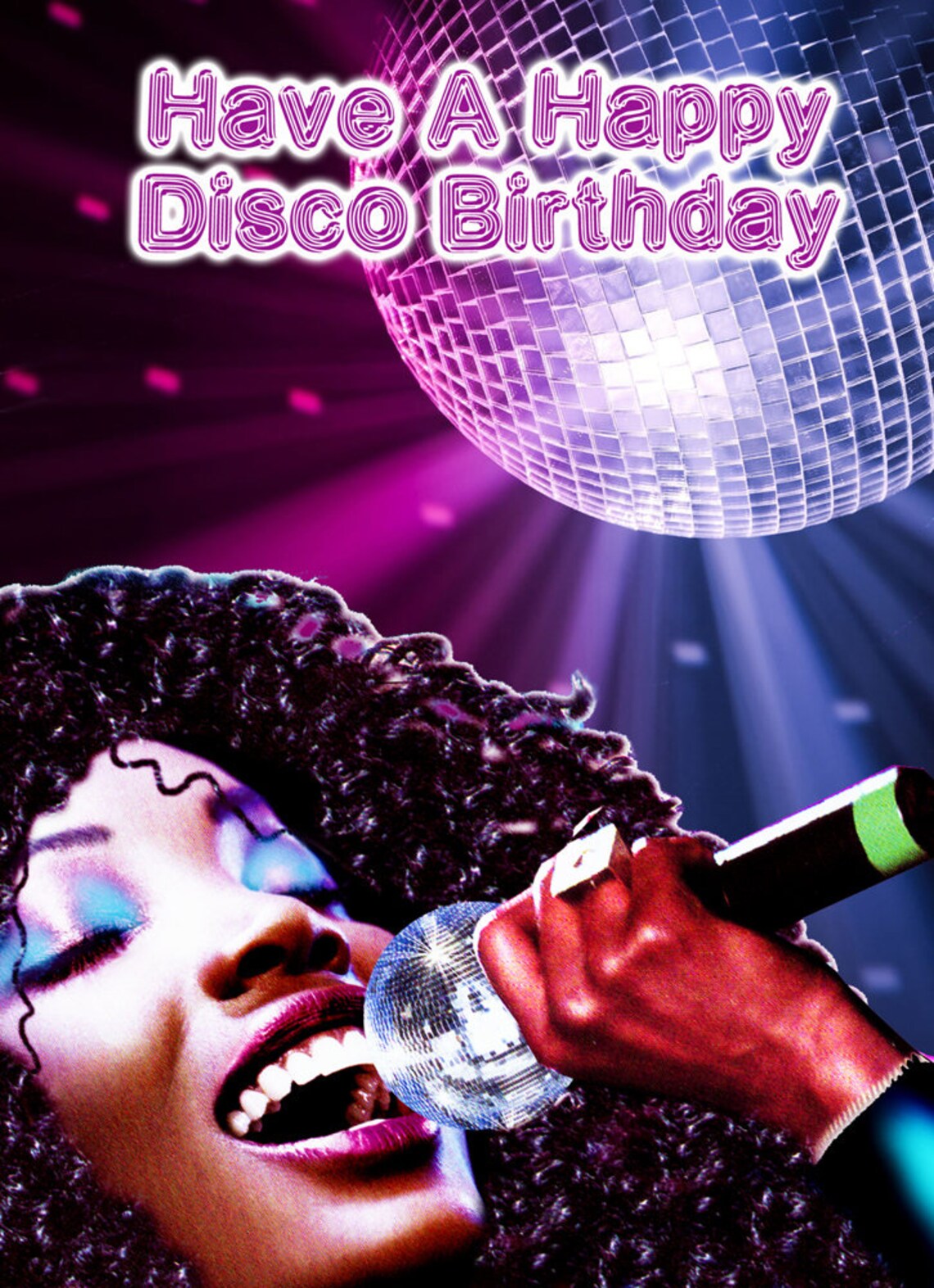 Disco Happy Birthday - Etsy