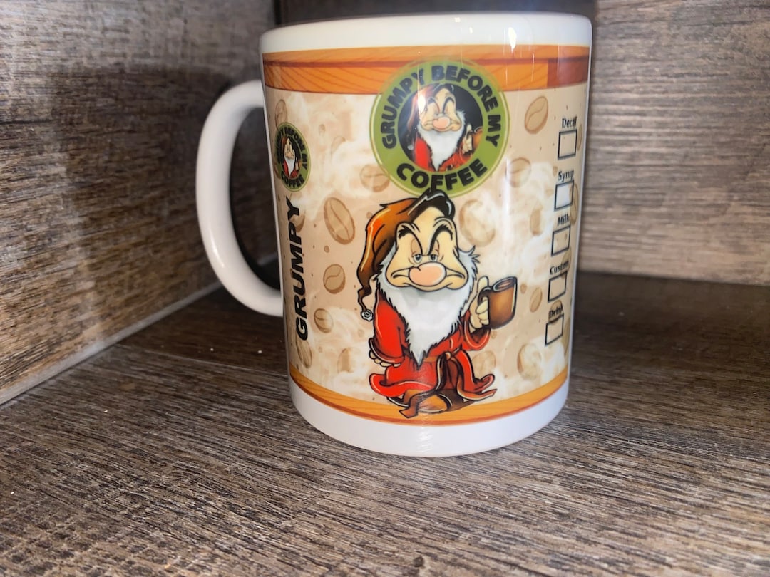 Grumpy Coffee Helps Coffee Mug Funny Mugs - Etsy