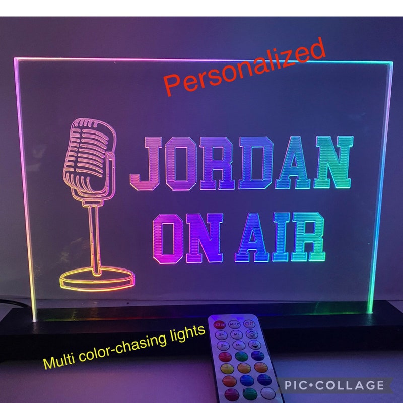 Custom Podcast Sign - Etsy