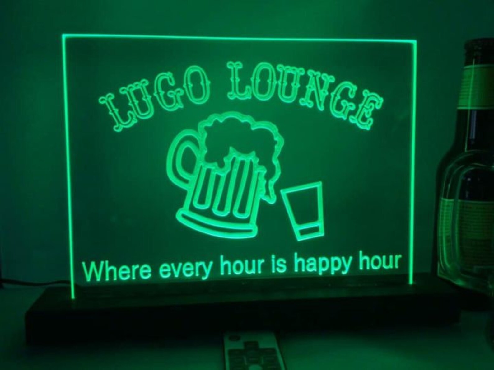 Custom Multi-color LED CHASING Lighted Plexiglass Sign Custom - Etsy