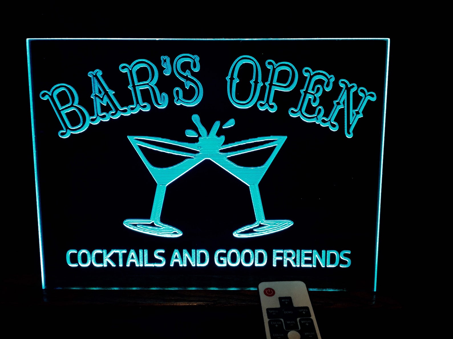 Custom Multi-color LED CHASING Lighted Plexiglass Sign Custom - Etsy