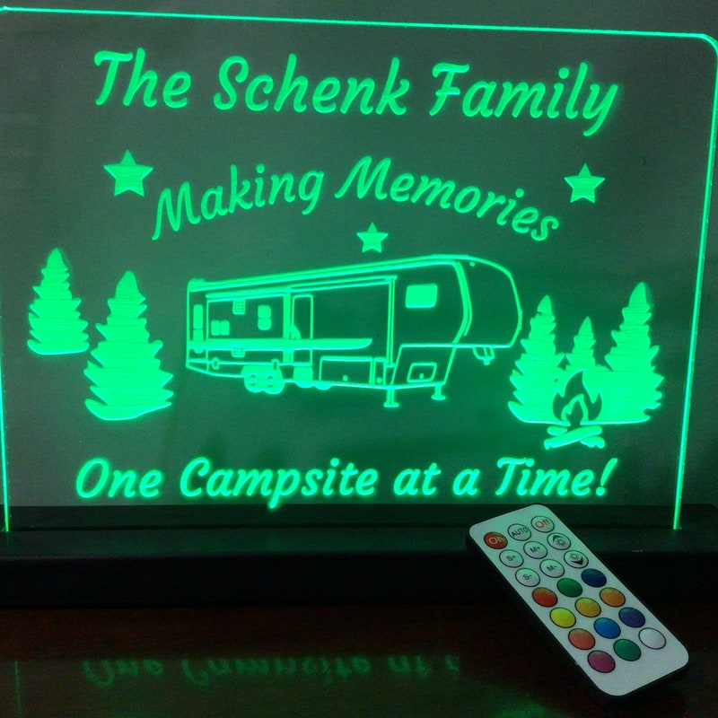 Campsite Sign - Etsy
