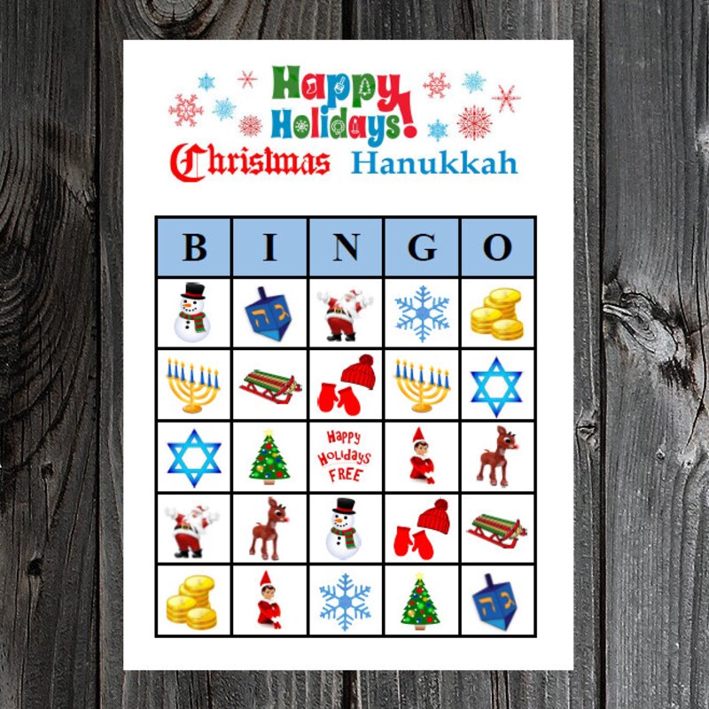 Hanukkah Christmas Cards - Etsy