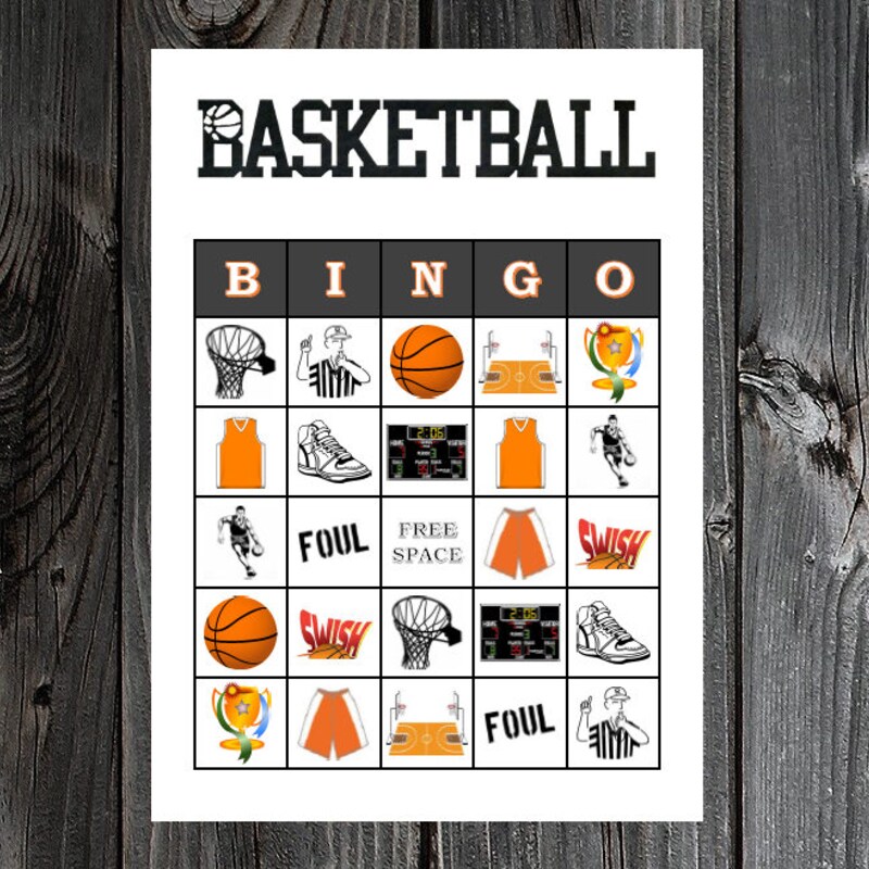 Basketball Printable - Etsy