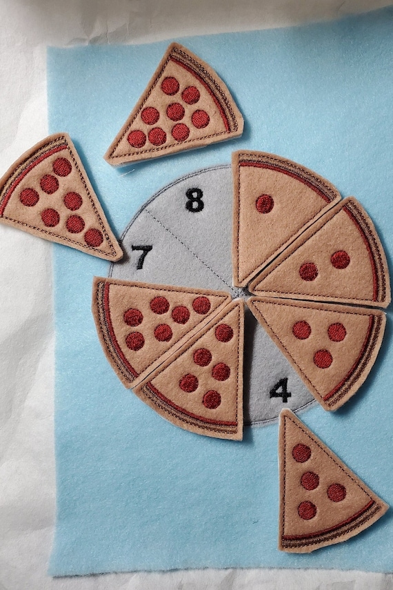 ITH Pizza Counting Tray 4x4 | Etsy