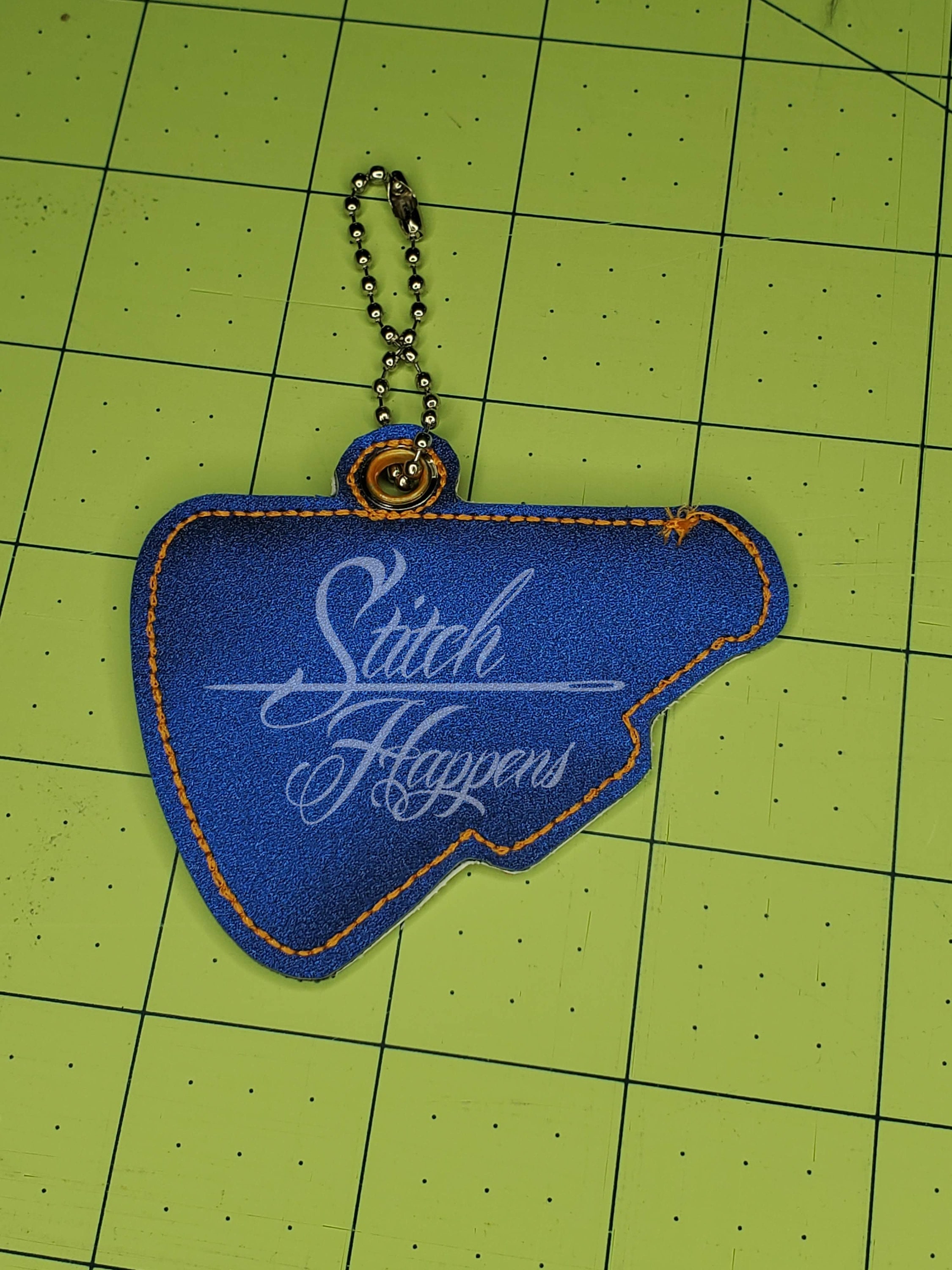 Cheer Megaphone Machine Embroidery ITH Key Fob - Etsy
