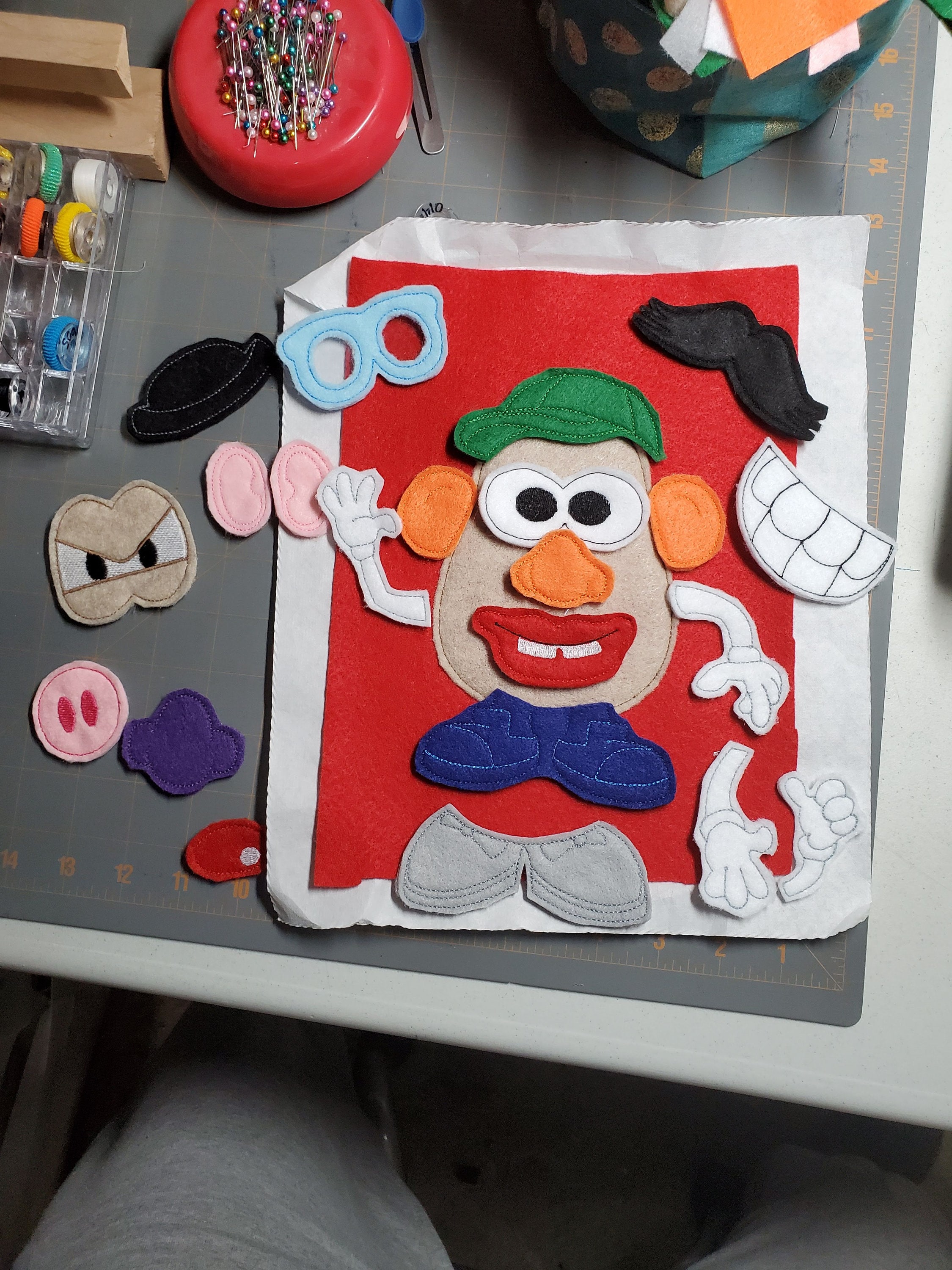 ITH Potato Dress up Set - Etsy