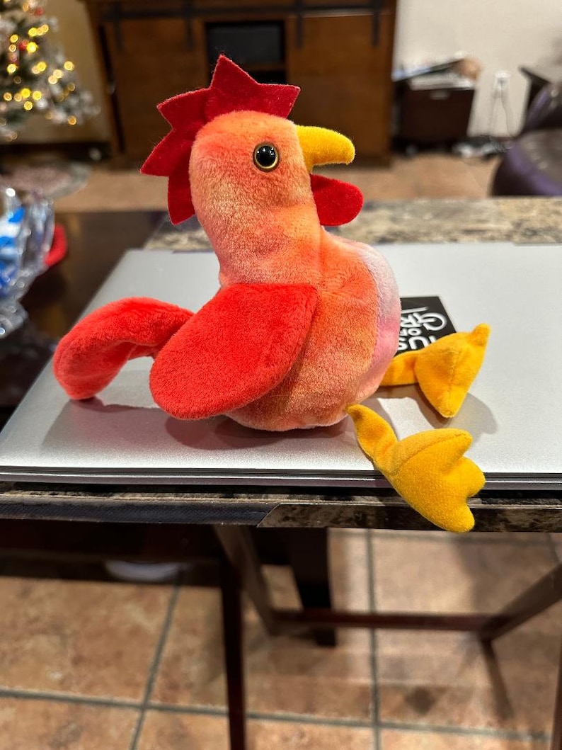 Beanie Baby Strut Rooster 1996 - Etsy