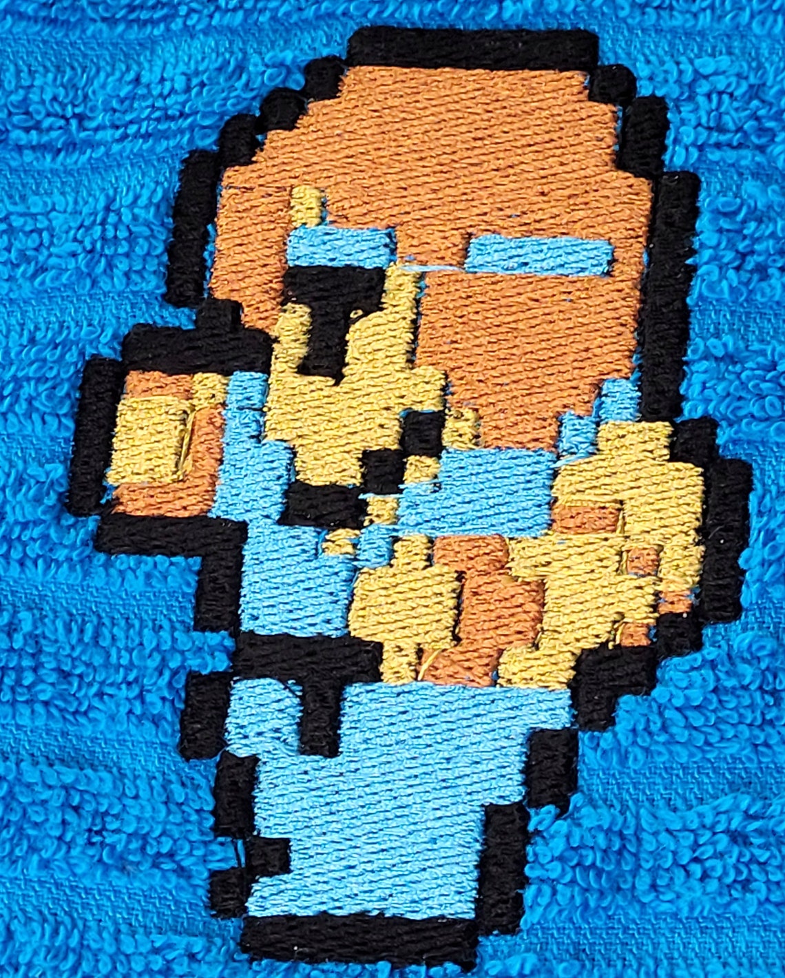 Final Fantasy 1 Sprite Embroidery Hand Towels - Etsy