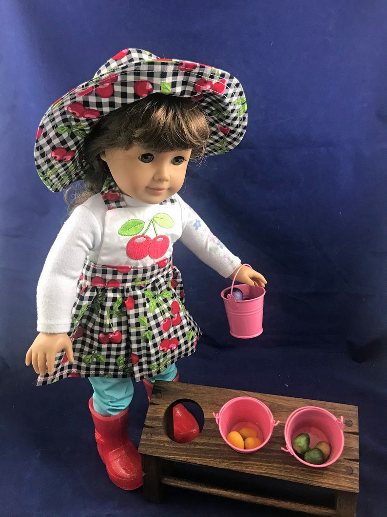 Doll Farmers Market Bucket Stand for 18" Doll or American Girl Doll - Etsy
