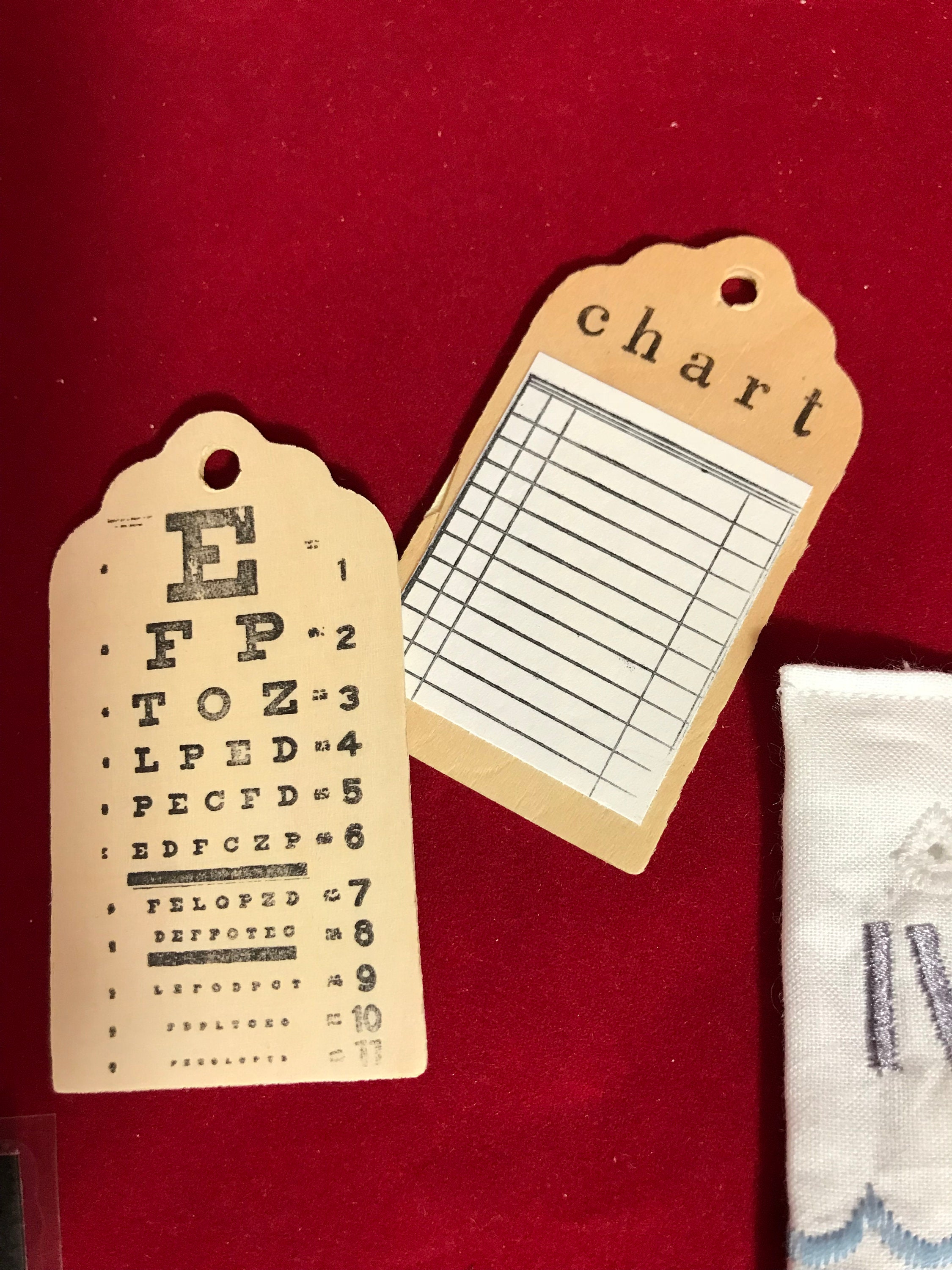 Doll Hospital Accessories - Chart, IV Bag, Eye Chart and X-rays for ...