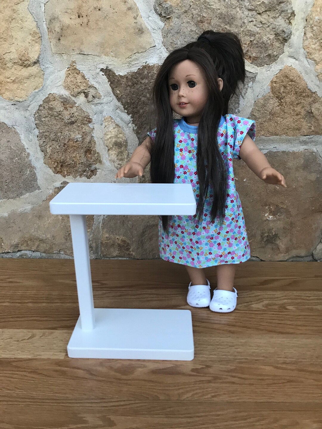 White Hospital Bedside Table for 18" Doll or American Girl Doll - Etsy
