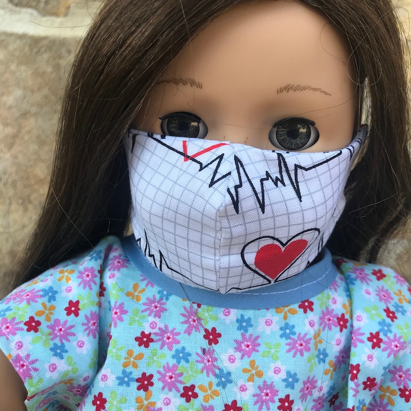 American Girl Doll Mask - Etsy