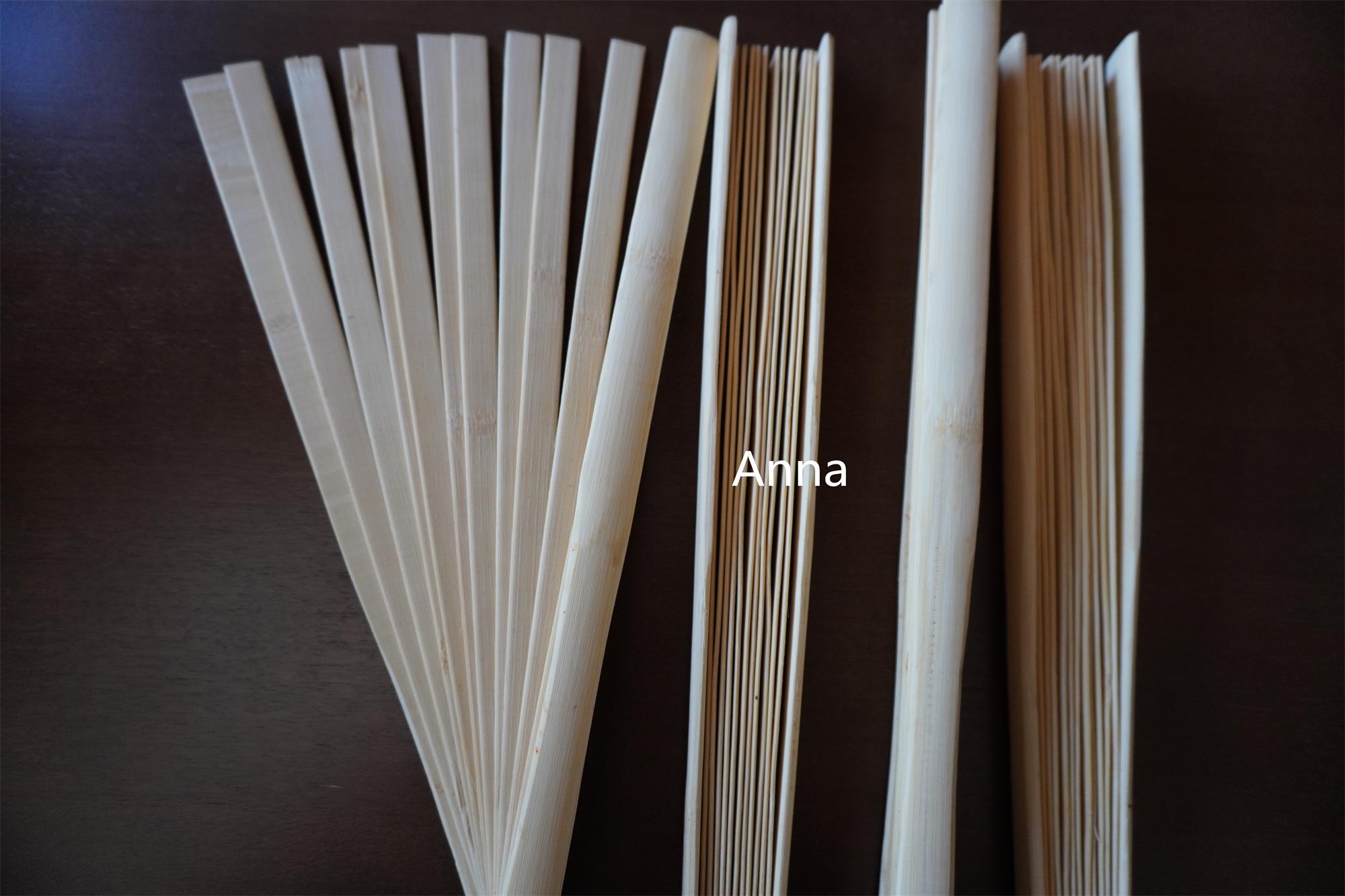 1 Piece Bamboo Fan 13pcs Staves per Fan - Etsy