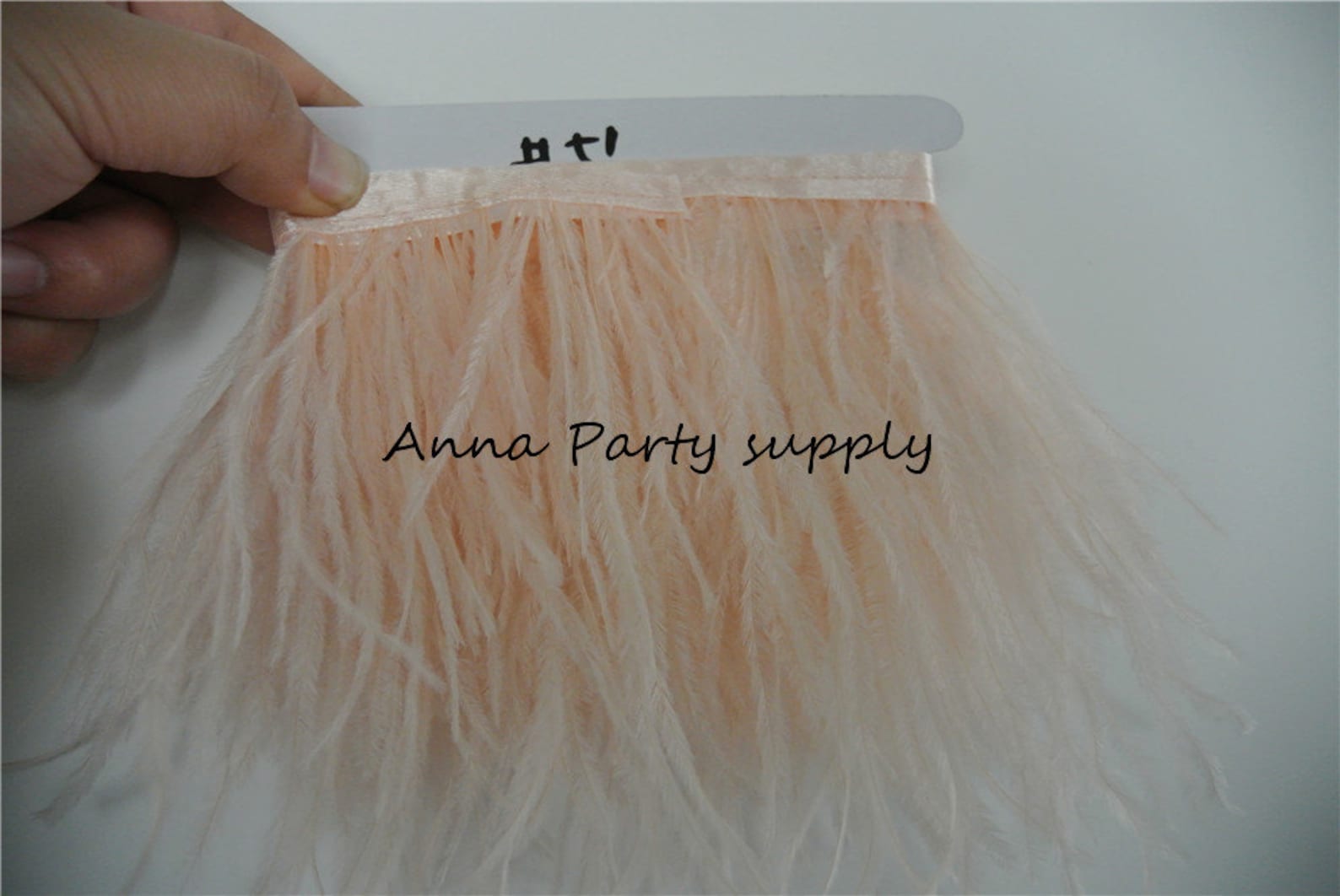 1 Yard Ostrich Feather Fringe Trim for Sewing Dress Party - Etsy