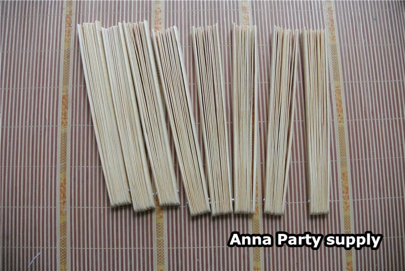 1 Piece Bamboo Fan 13pcs Staves per Fan - Etsy