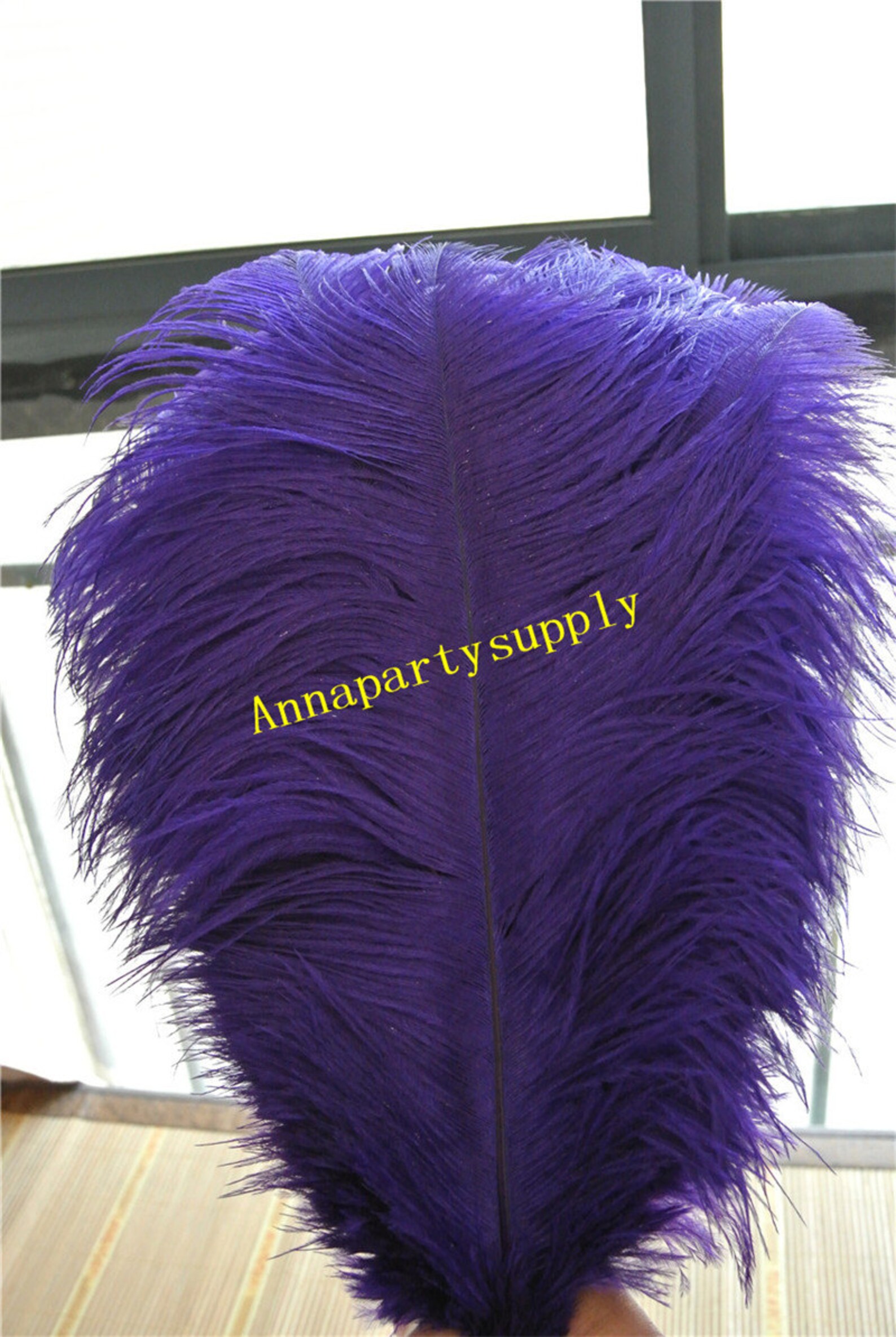 50 Pcs Purple Ostrich Feather Plume for Wedding Party Supply - Etsy
