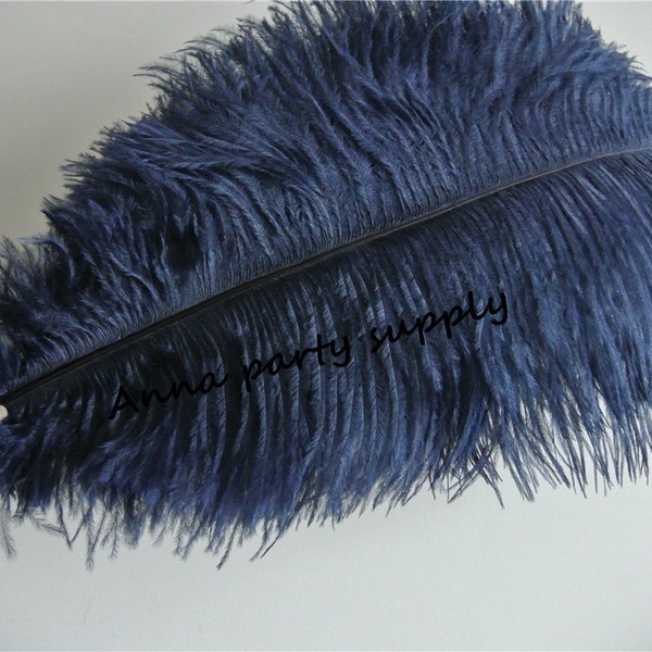 Navy Blue Feathers - Etsy