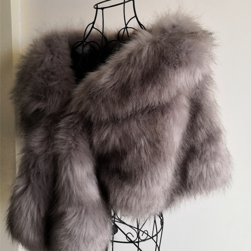 Faux Fur Capelet - Etsy