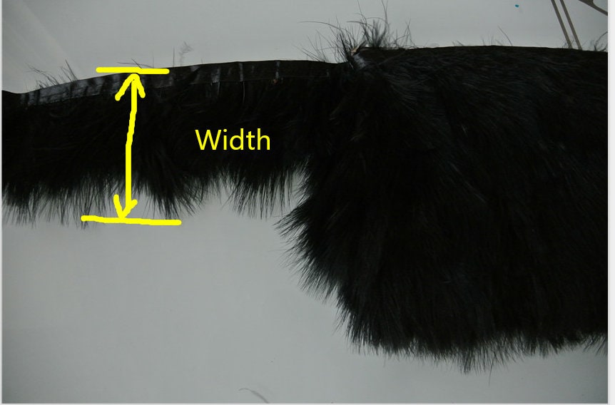 1 Yard turquoise Marbou feather fringe turkey feather fringe | Etsy