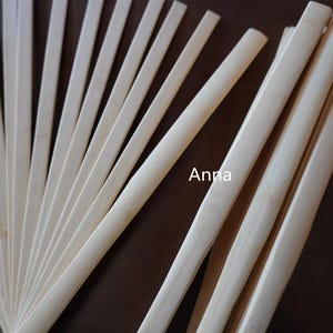 1 Piece Bamboo Fan 13pcs Staves per Fan - Etsy