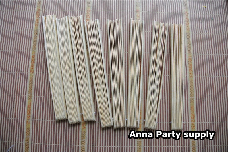 1 Piece Bamboo Fan 13pcs Staves per Fan - Etsy