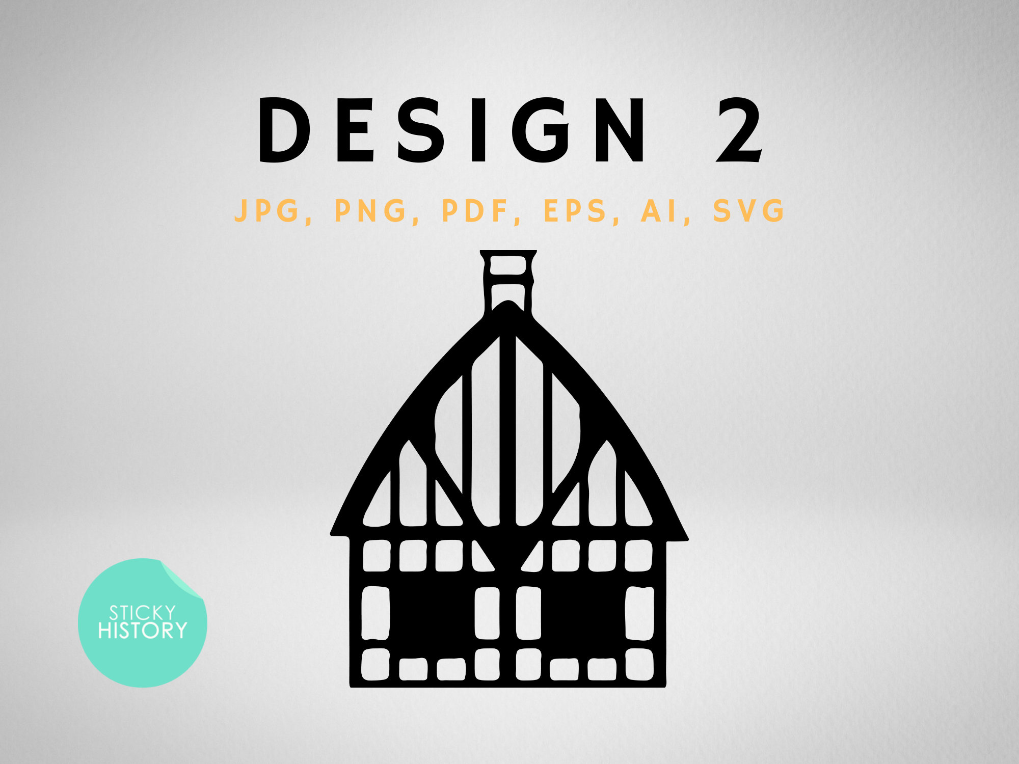 Tudor House Illustration Bundle: Digital Files for Your Creative ...