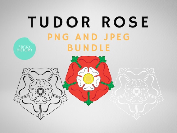 Tudor Rose Design Bundle PNG and JPEG Files Digital - Etsy