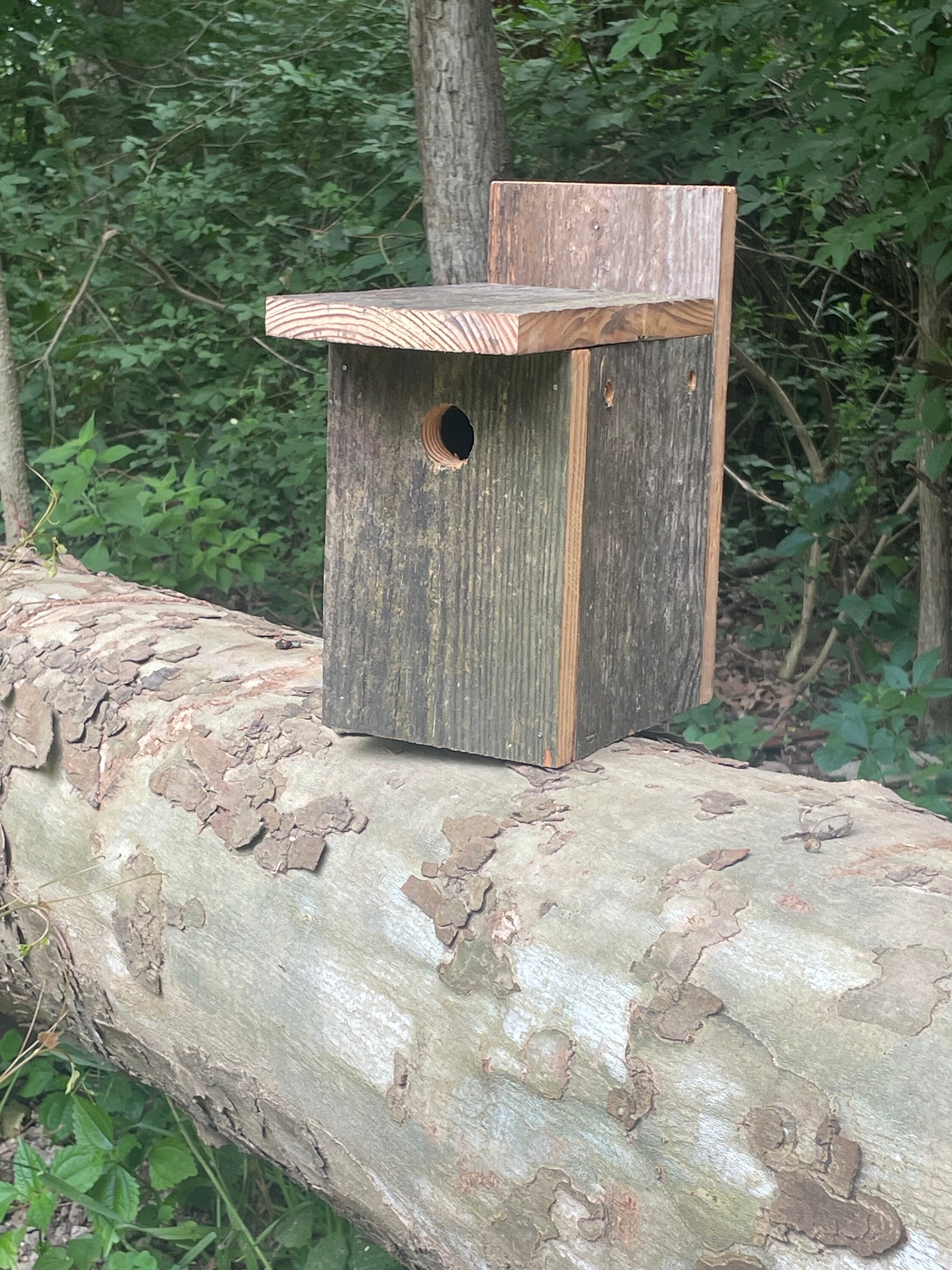 Birdhouse/reclaimed Barn Wood/rustic/fence Post Birdhouse/handmade ...