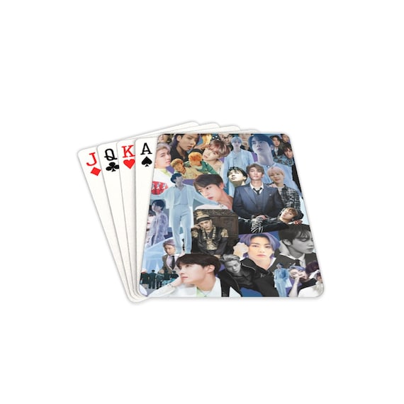 BTS Playing Cards 54 Deck Standard Playing Cards W/ 2 Jokers K-pop