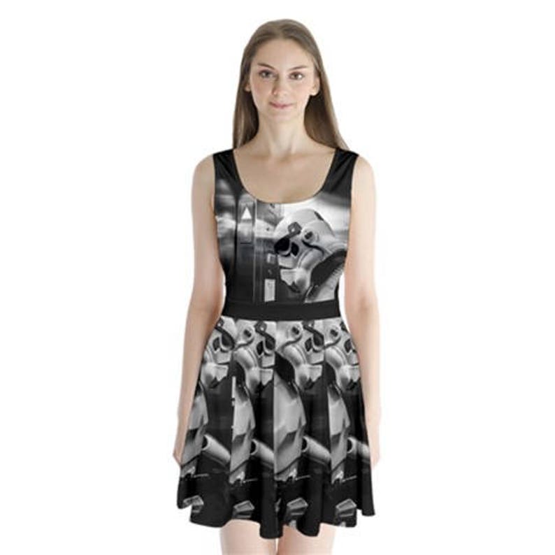 Elevator Storm Split-back Sleeveless Dress Star Wars 501st - Etsy