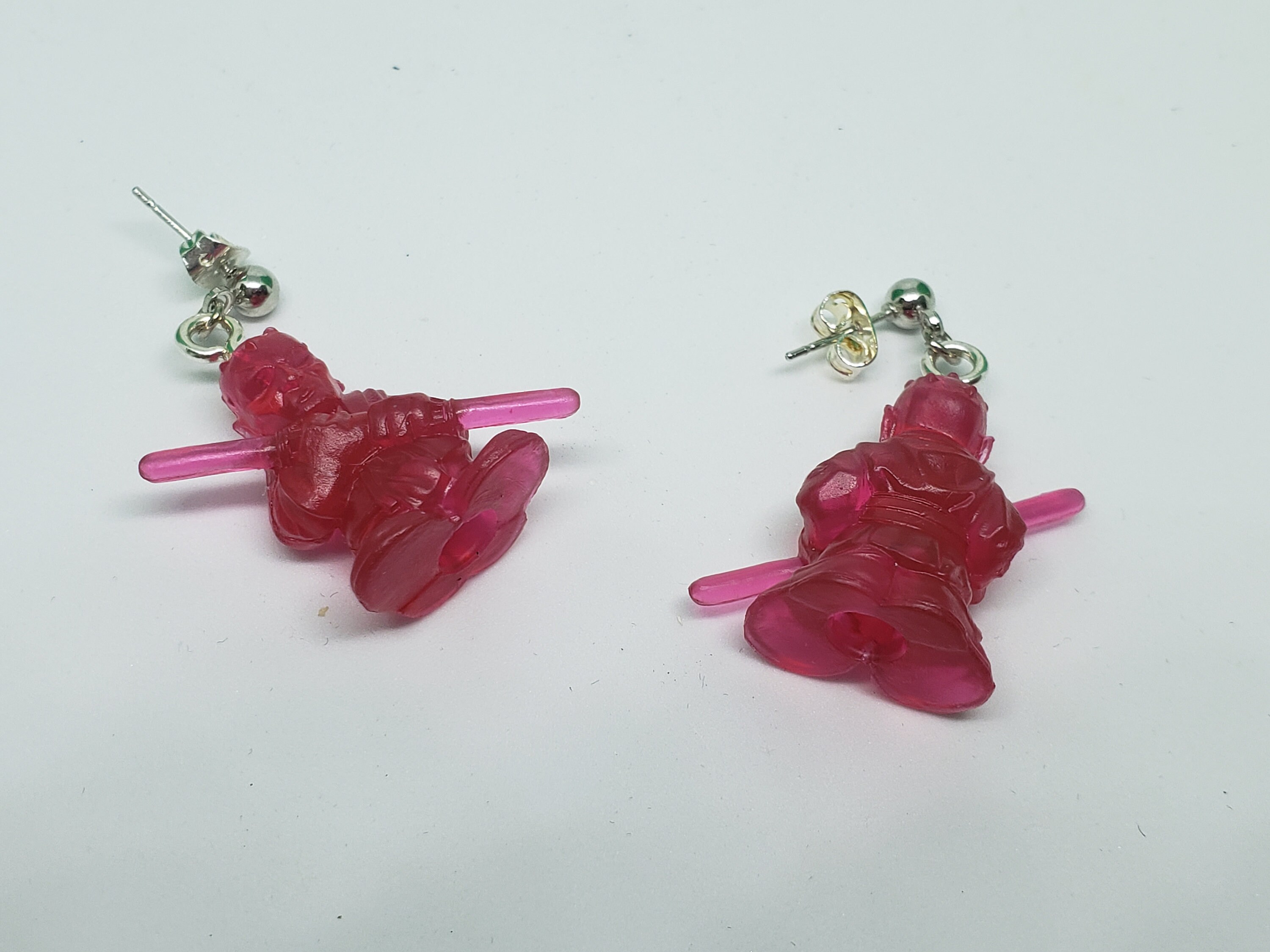 Darth Maul Red Hologram Earrings Star Wars Pods Figure Toy | Etsy