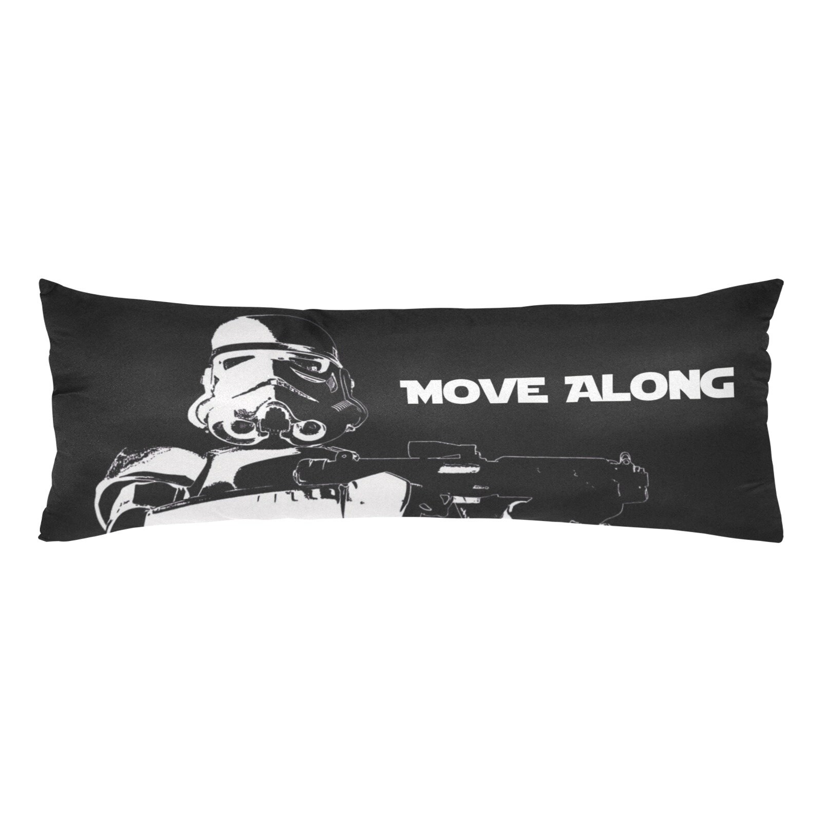 Move Along Stormtrooper 54" X 20" Zippered Body Pillow Case - Star Wars ...