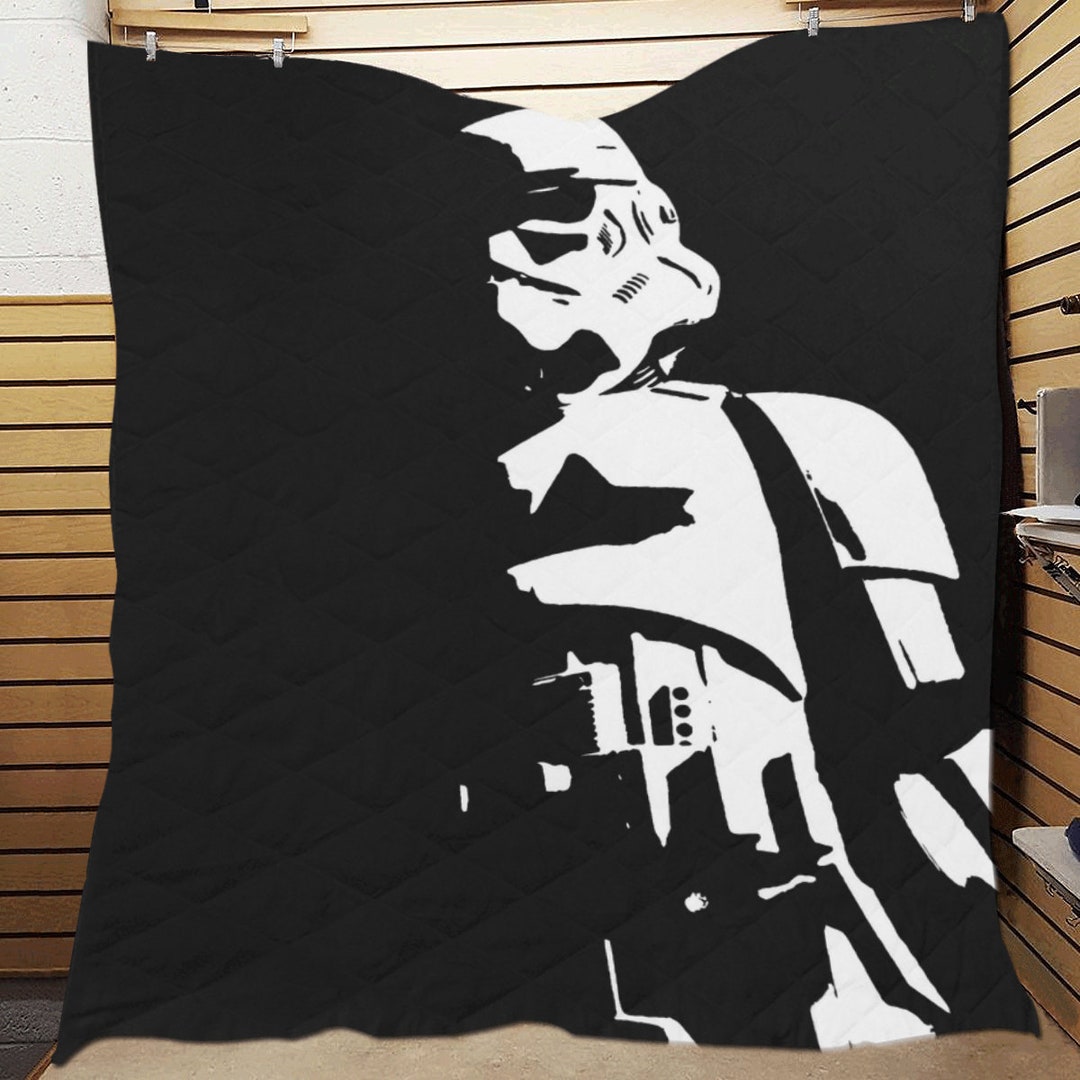 Multiple Sizes Tall Dark & Stormie Stormtrooper Quilt Star Wars ...