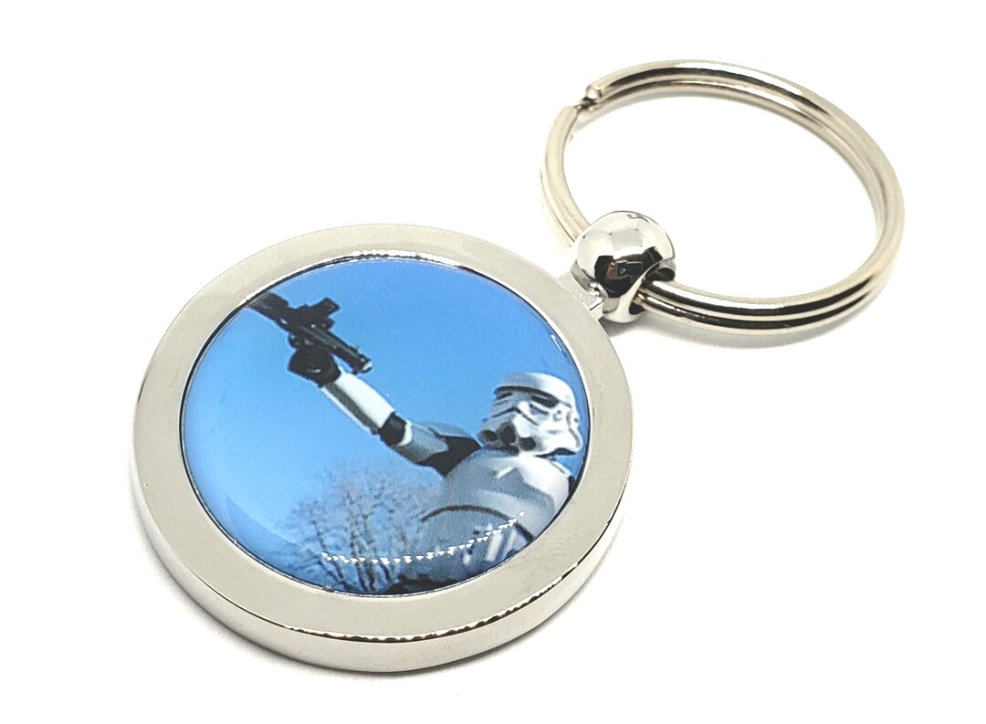 On-hand Stormtrooper Stick 'em up Metal Keychain Star Wars Inspired ...