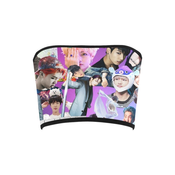 Bts Crop Top - Etsy