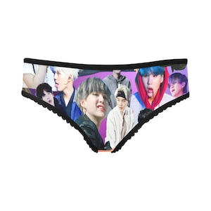 BTS Suga Collage Women's Briefs - K-pop Inspired Fashion - Underwear ...