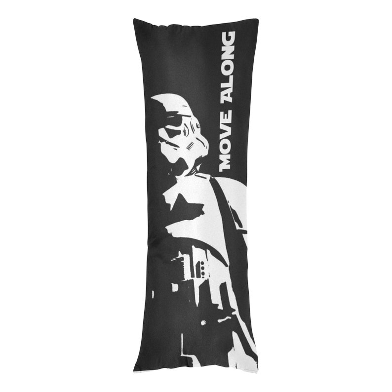 Move Along Stormtrooper 54" X 20" Zippered Body Pillow Case - Star Wars ...