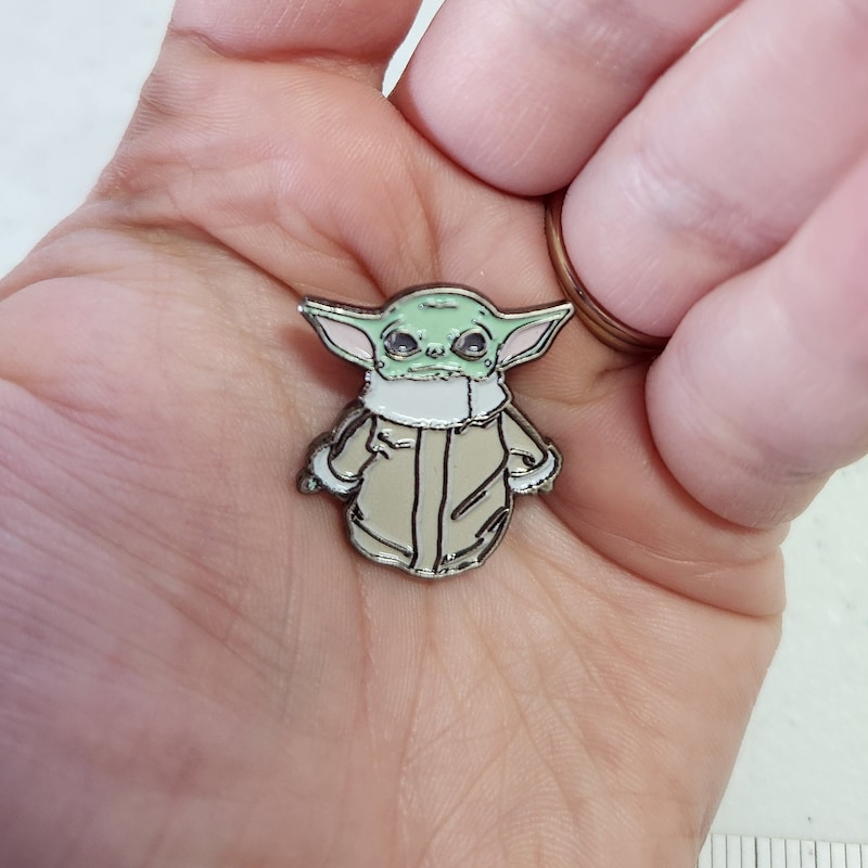 Grogu Enamel Pin - Etsy