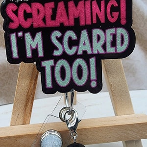 STOP Screaming I'm SCARED Too!! - Etsy
