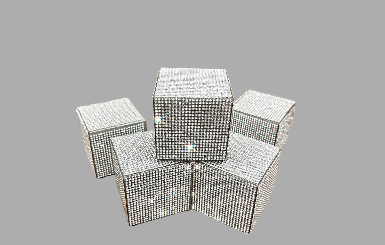 Glam Blocks, Bling Decor, Glam Decor, Bougee Decor, Coffee Table Decor ...