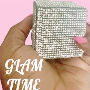 Glam Blocks, Bling Decor, Glam Decor, Bougee Decor, Coffee Table Decor ...