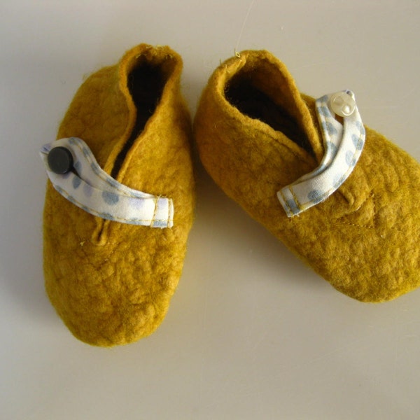 Felt Baby Booties - Etsy