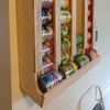 Wall Mounted Can Organizer, Wood Wall Can Organizer, Food Organizer ...