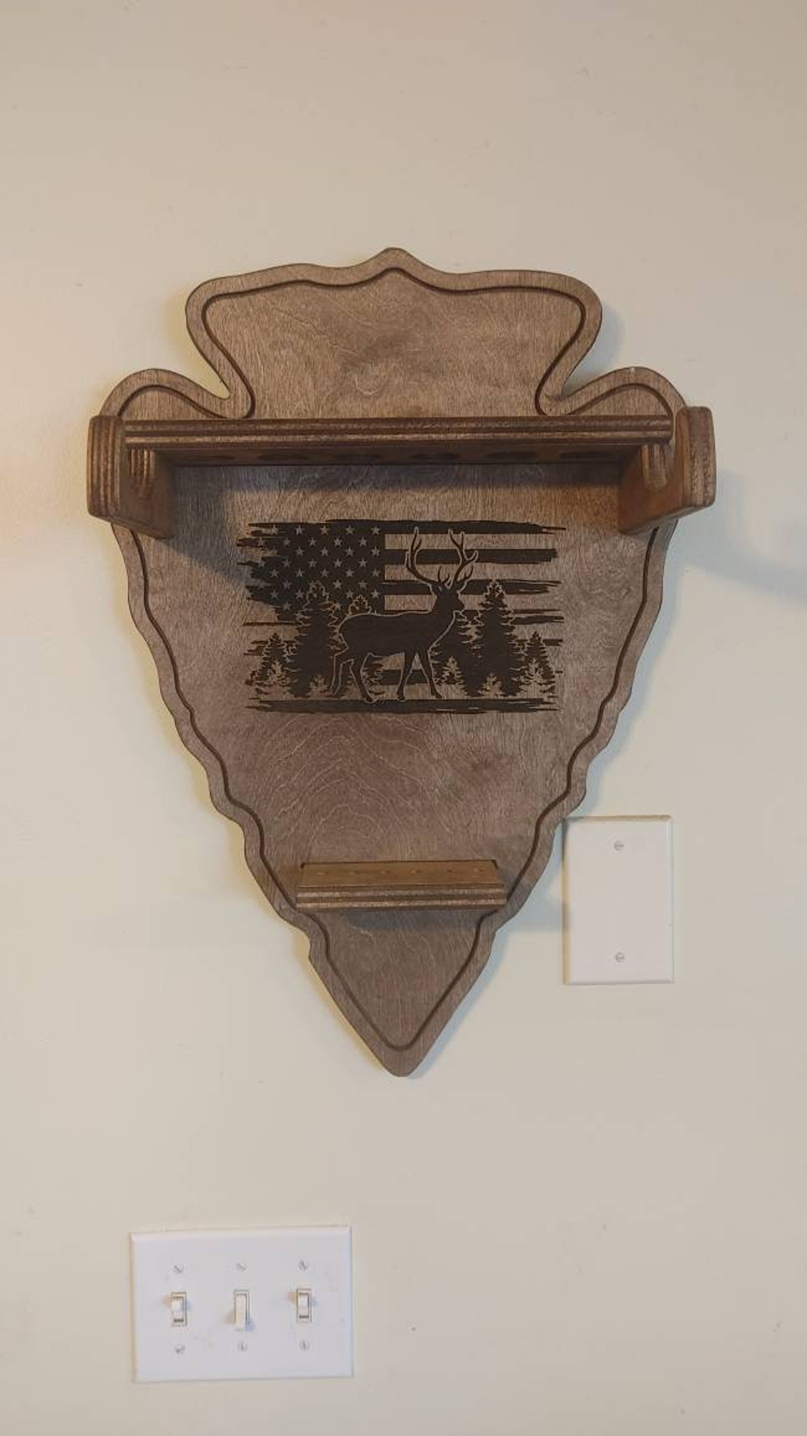 Archery Bow or Crossbow Display Shelf - Etsy